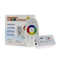 China 2.4 Ghz Touch Remote LED RGB Controller Dimmable Wireless For LED Strip Light for sale