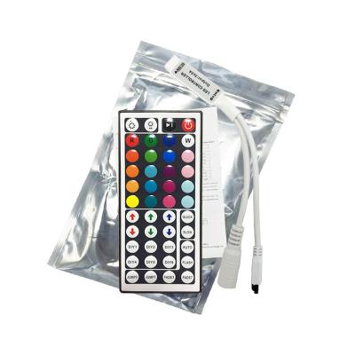 China 144W Mini 44 Keys IR Controller , Colorful RGB Light Strip Controller for sale