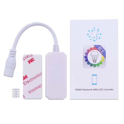 China Mini Bluetooth LED Strip Smart Controller For RGB RGBW Strip Lights for sale