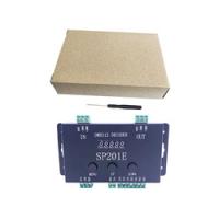 China Addressable 5 Channel DMX Decoder SP201E DMX512 SPI Signal With Button Control for sale