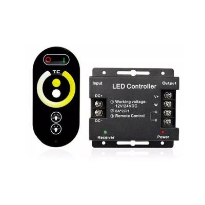 China Remote Control LED RGB Strip RF Controller , 144W LED Dimmable Controller for sale