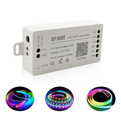 China LED Strip Smart Controller SP108E  LED sPI WS2811 Pixel Stirp Light Wifi Controller for sale