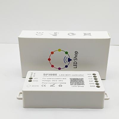 China LED Strip Smart Controller SP108E  LED sPI WS2811 Pixel Stirp Light Wifi Controller for sale