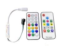 China Smart LED Strip Remote Controller DC 5V 24V Wireless For Led Pixel Light for sale
