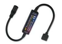China Small Size LED Mini Controller Rf Wireless Remote Control Rgb Light Strip Color Changing Controller for sale