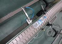 China Hot Sale Plastic Slat Chain Conveyor Slat Conveyor for Bottles Conveying for sale