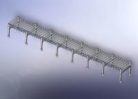 China Powered or Non-powered Flexible Roller Conveyor Expandable Roller Type Conveyor for sale