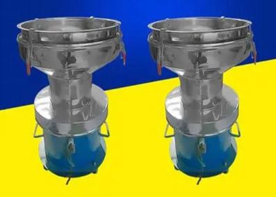 China 450mm Diameter Rotary Vibrating Sifter Filter Vibration Screen for Liquid for sale