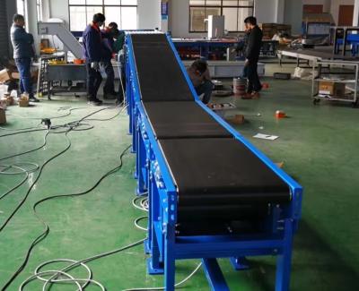 China Customizable Speed PVC or PU Belt Conveyor with Adjustable Height for sale