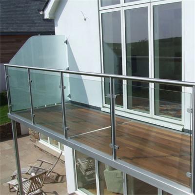Cina TESIA Modern Glass Balustrade Railing For Apartment Balcony Deck Terrace Staircase in vendita