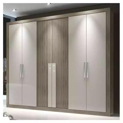 Cina MDF Plastic Bedroom Sliding Wardrobe Modern Metal Solid Wood in vendita