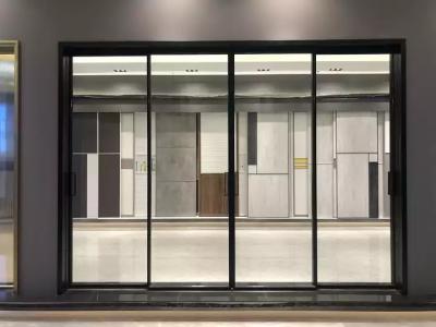 Cina Modern Tempered Glass Doors , Waterproof Sliding Aluminium Frame Doors in vendita