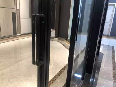 Cina Modern Tempered Glass Doors , Waterproof Sliding Aluminium Frame Doors in vendita