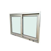China Custom Size Sliding Polycarbonate PVC Window Horizontal Vertical Design for Balcony for sale