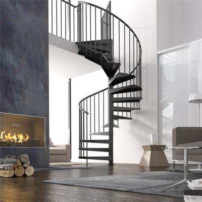 Cina Central Column Stainless Steel Spiral Stair For Outdoor And Indoor in vendita