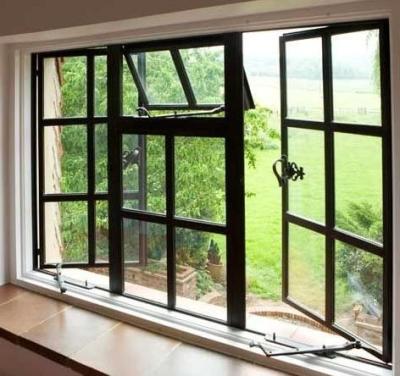 Cina Modern Sliding Iron Steel / Aluminum Grill Window Metal Casement in vendita