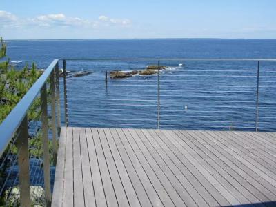 Cina Ocean Handrail Terrace Balcony Railing , Outdoor Handrail Wire Cable Railings in vendita
