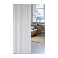 China 10mm Plastic Interior Sliding PVC Folding Door Surface Finished Custom Sizes for sale