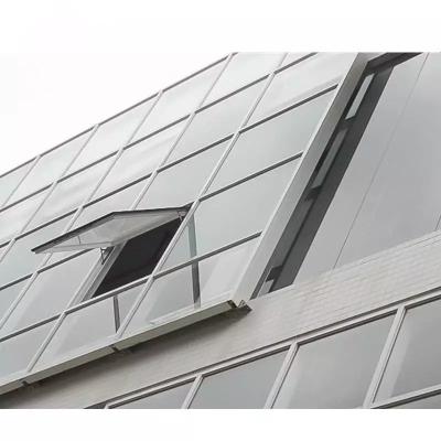 Cina Aluminum Frame Double Glass Curtain Wall Building Facade Panels in vendita