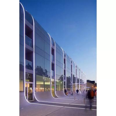 Cina Cladding Glass Facade Hidden Frame Glass Curtain Wall Commercial in vendita