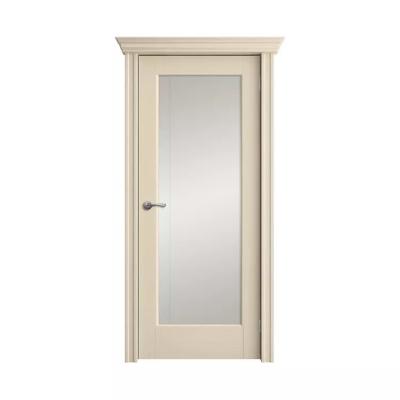 Cina Porte interne in compensato di legno, porte laccate con cornici a specchio personalizzate in vendita