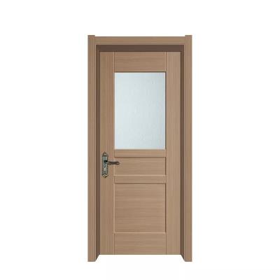 Cina Porte interne della lacca della laminazione, porta di legno moderna di vetro impermeabile in vendita
