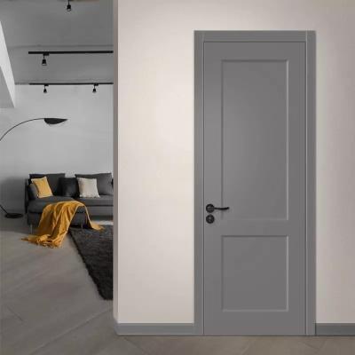 Cina Tesia Waterproof Customized Wooden Plywood Room Door PVC WPC Internal Door in vendita
