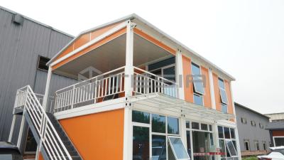 China Factory Real Shot Two layers Customized Prefabricated Ready Container House en venta