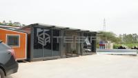 China Luxury 20FT Expandable Prefab Container House Light Steel Structure Ready Made for sale