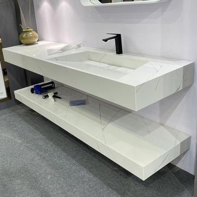 China Washbasin New Italian Design White Color Sanitary Ware Bathroom Double Wash Basin Sink for sale