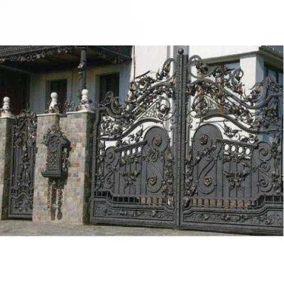 Cina Luxury Antique Wrought Iron Pipe Designs Main Gate for Home Garden Or Outdoors in vendita