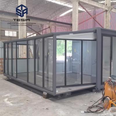 China 20FT Expandable Prefabricated Container House Folding Fabricated Container House for sale