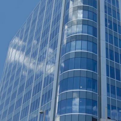 Cina Forte isolamento termico di vetro laminato di alluminio durevole della parete divisoria in vendita