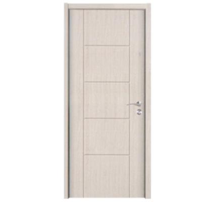 China CQI SASO ETC Multiple Color MDF Wooden Door Apartment Building Entrance Doors for sale