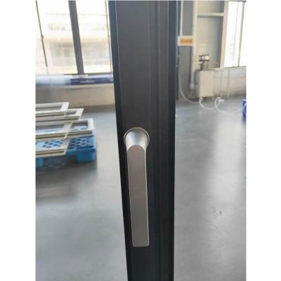 China Balcony Thermally Broken Aluminium Double Glazed Windows Powder Coating for sale