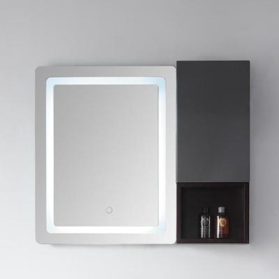 Cina Vanità a 40 pollici del bagno di Grey Customized Bathroom Cabinets LED dello specchio caldo della luce in vendita