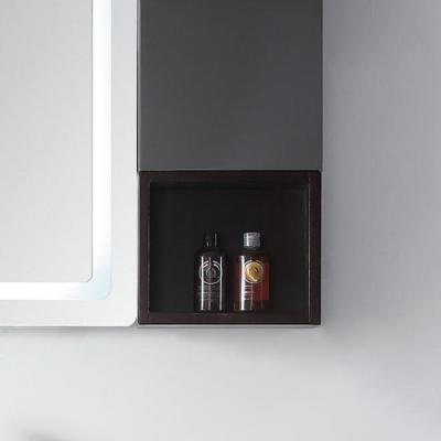 Cina Vanità a 40 pollici del bagno di Grey Customized Bathroom Cabinets LED dello specchio caldo della luce in vendita