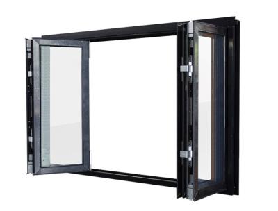 Cina Impatto di alluminio di vetro panoramico spesso 1.6mm insonorizzato Windows di uragano di Windows in vendita