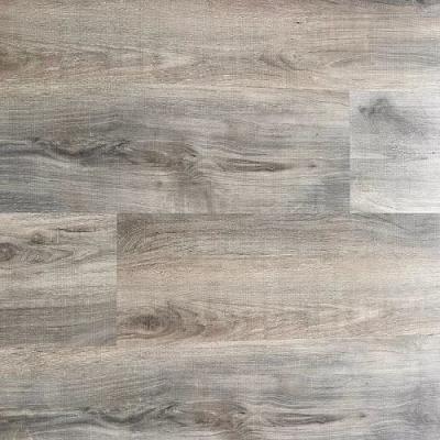 Cina Pavimentazione di legno impermeabile della plancia del vinile di clic del grano 4mm 5mm 6mm del pavimento grigio del PVC SPC del fumo in vendita