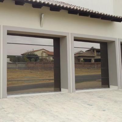 Cina 12 16 porte di vetro a piena vista di alluminio del garage da 18 piedi Frameless in vendita