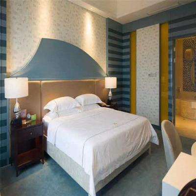 Cina 4 insiemi di camera da letto di lusso cinque stelle della stanza di ospite della mobilia di qualità superiore dell'hotel della stella in vendita