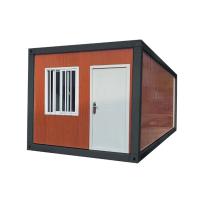 China Detachable 40ft Expandable Container Home 2 Bedroom 5950x3000mm Steel Structure for sale