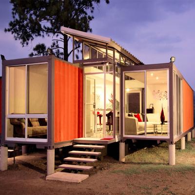 China CE Luxury Residential Prefab Folding Container House Weather Resistant for sale