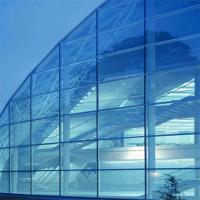 China Blast Resistant Unitized Glass Aluminum Curtain Wall Cladding System 50mm Depth for sale