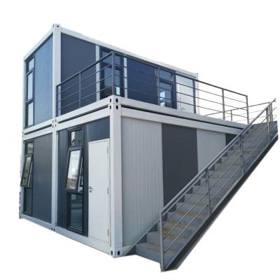 China Modular 2.5-3.0mm HDG Prefab Container House With Interior Design for sale