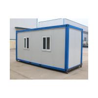 China Waterproof Prefabricated Steel Tiny Container House Flatpack Prefab Home Office Studio 30 Year Life for sale
