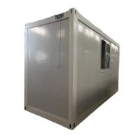 China Galvanized Steel Prefabricated Container House 6000x2450mm Modular Storage for Construction Sites for sale