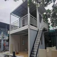 China 43 Sqm Modular Prefab Home 3 Bedrooms with Sandwich Panel Wall for sale