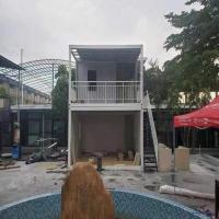 China 43 Sqm Modular Prefab Home 3 Bedrooms with Sandwich Panel Wall for sale