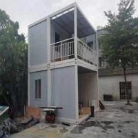 China 43 Sqm Modular Prefab Home 3 Bedrooms with Sandwich Panel Wall for sale